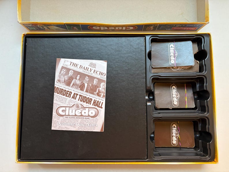 Cluedo - Murder at Tudor Hall - the Classic Detective Game by ...