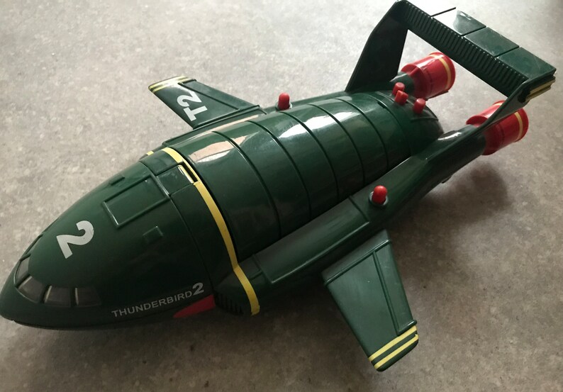 Thunderbirds 1 Model With Thunderbirds 4 Inside - Etsy