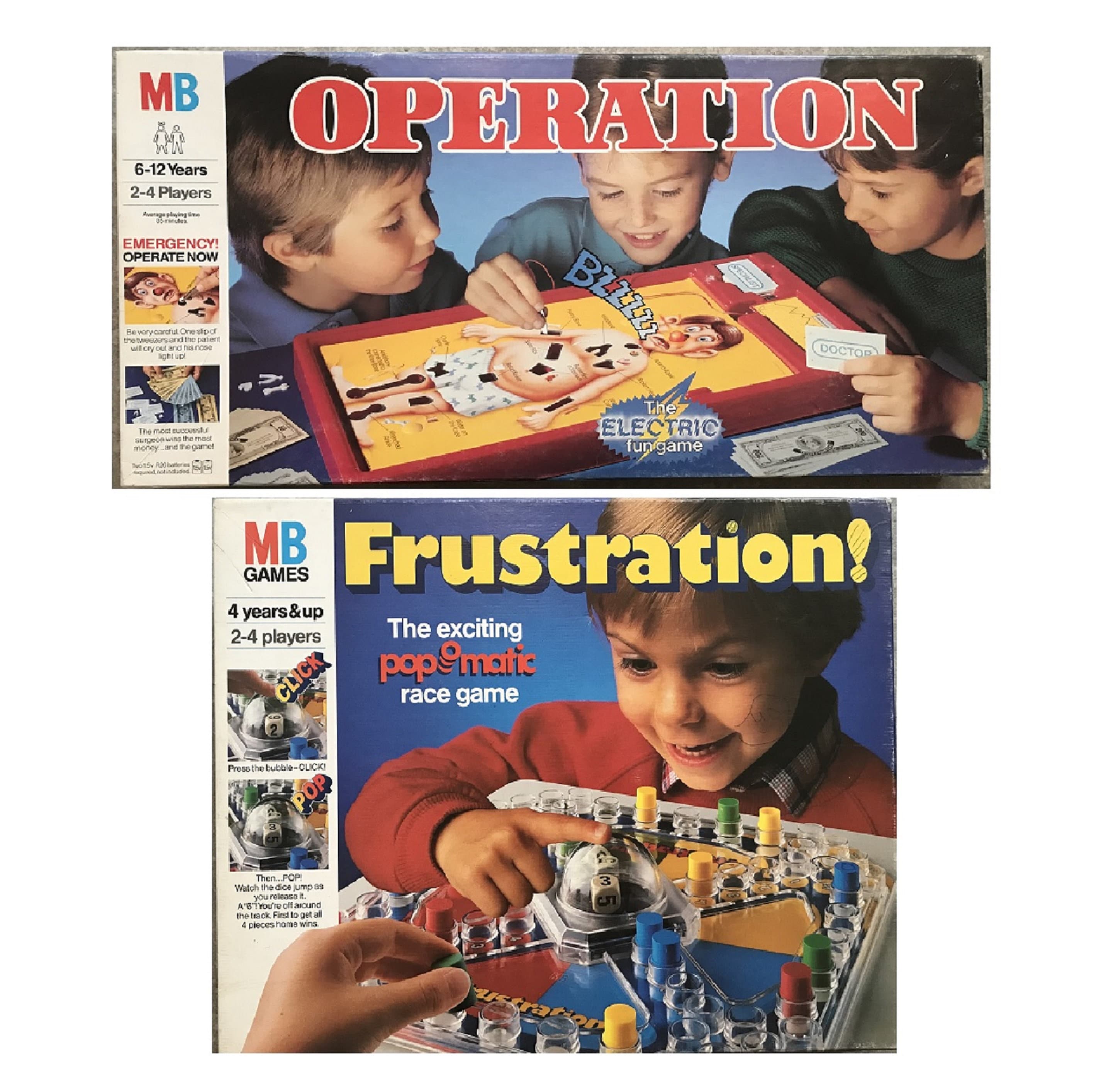 Vintage Board Games by MB Games Choose From: Frustration 1986 ...