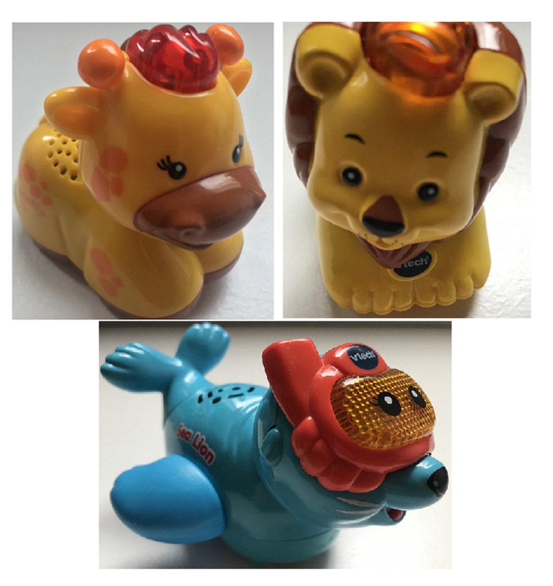 Vtech Toot-toot Animals With Lights & Sounds - Choose From: Giraffe ...