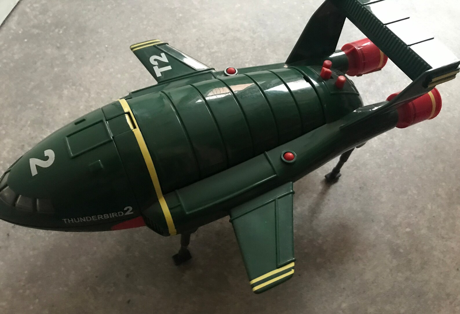 Thunderbirds 1 Model With Thunderbirds 4 Inside - Etsy