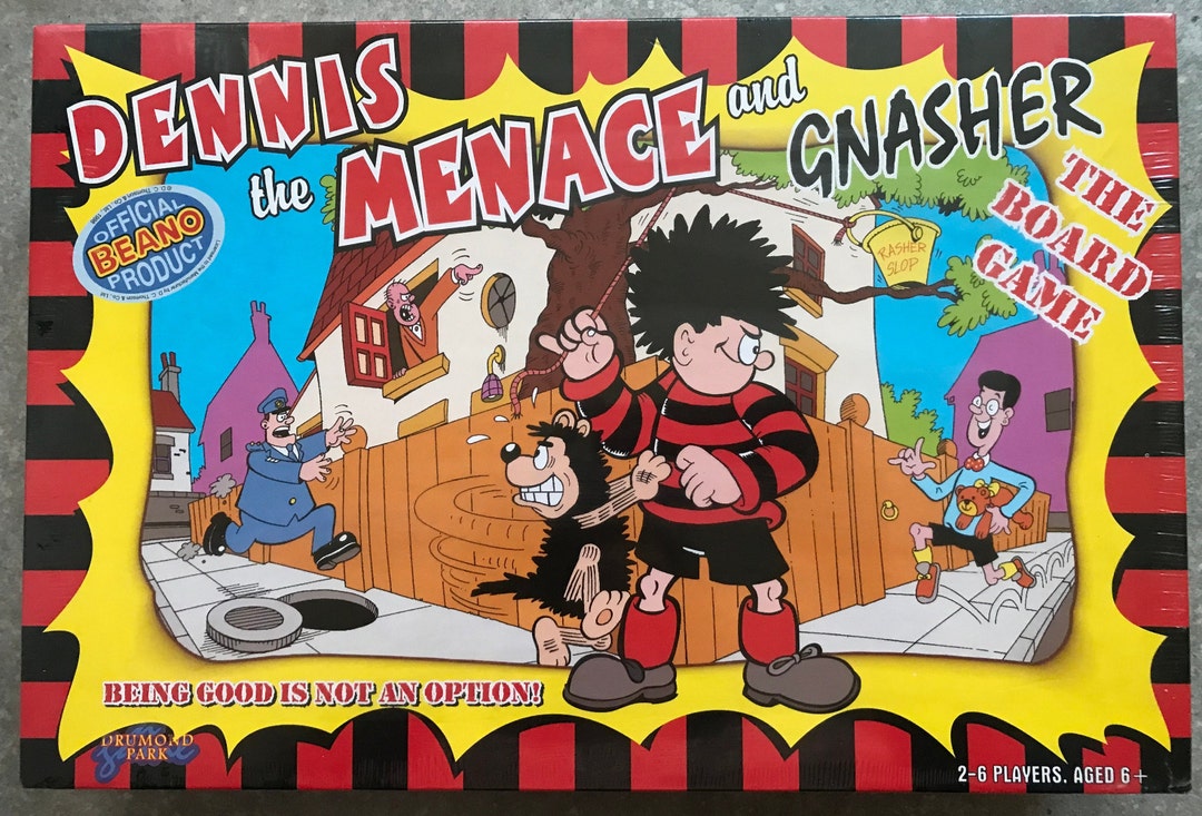 Dennis the Menace and Gnasher the Board Game Vintage From 1998 - Etsy