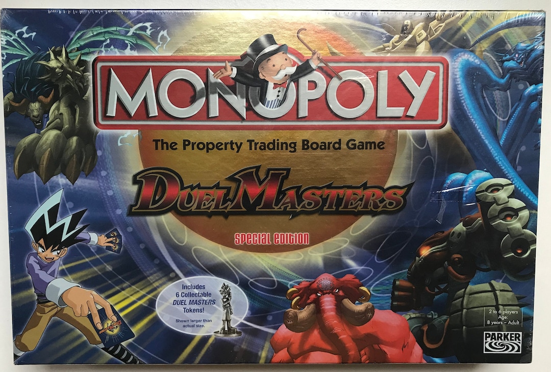 Monopoly Duel Masters Special Edition new Retail Sealed Vintage Board ...