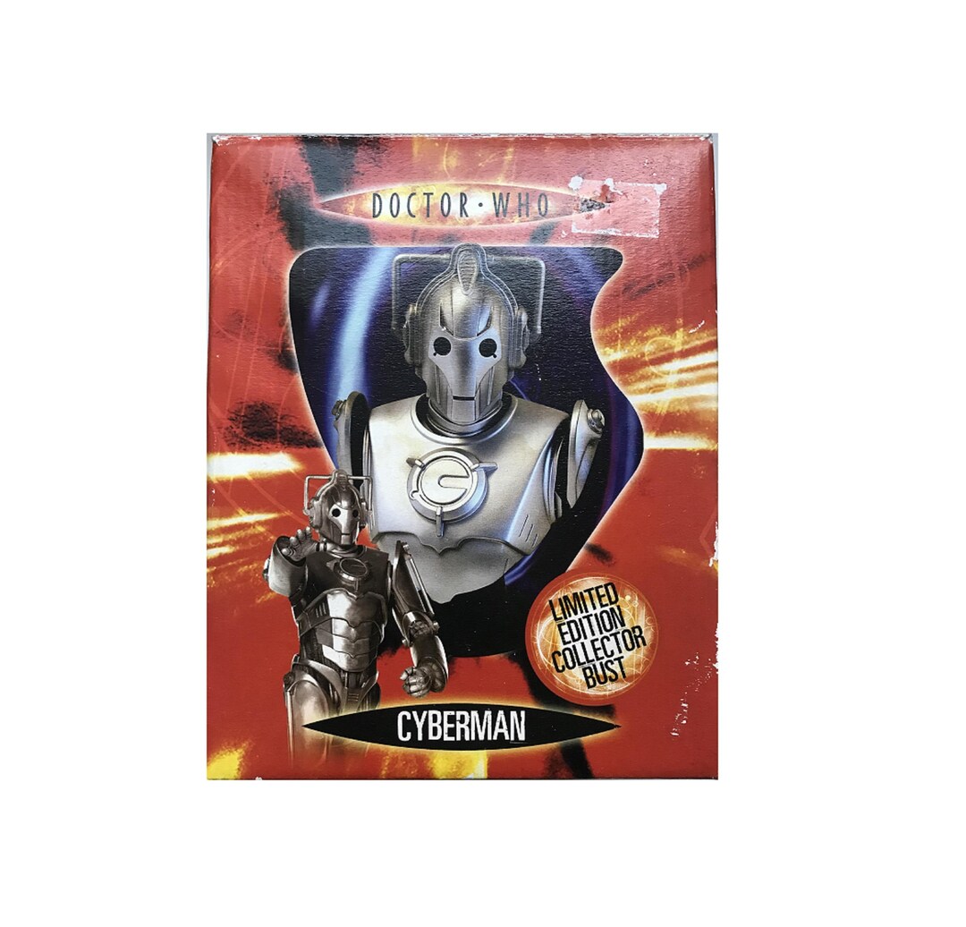 Doctor Who Limited Edition Cyberman Collector Bust - Etsy UK