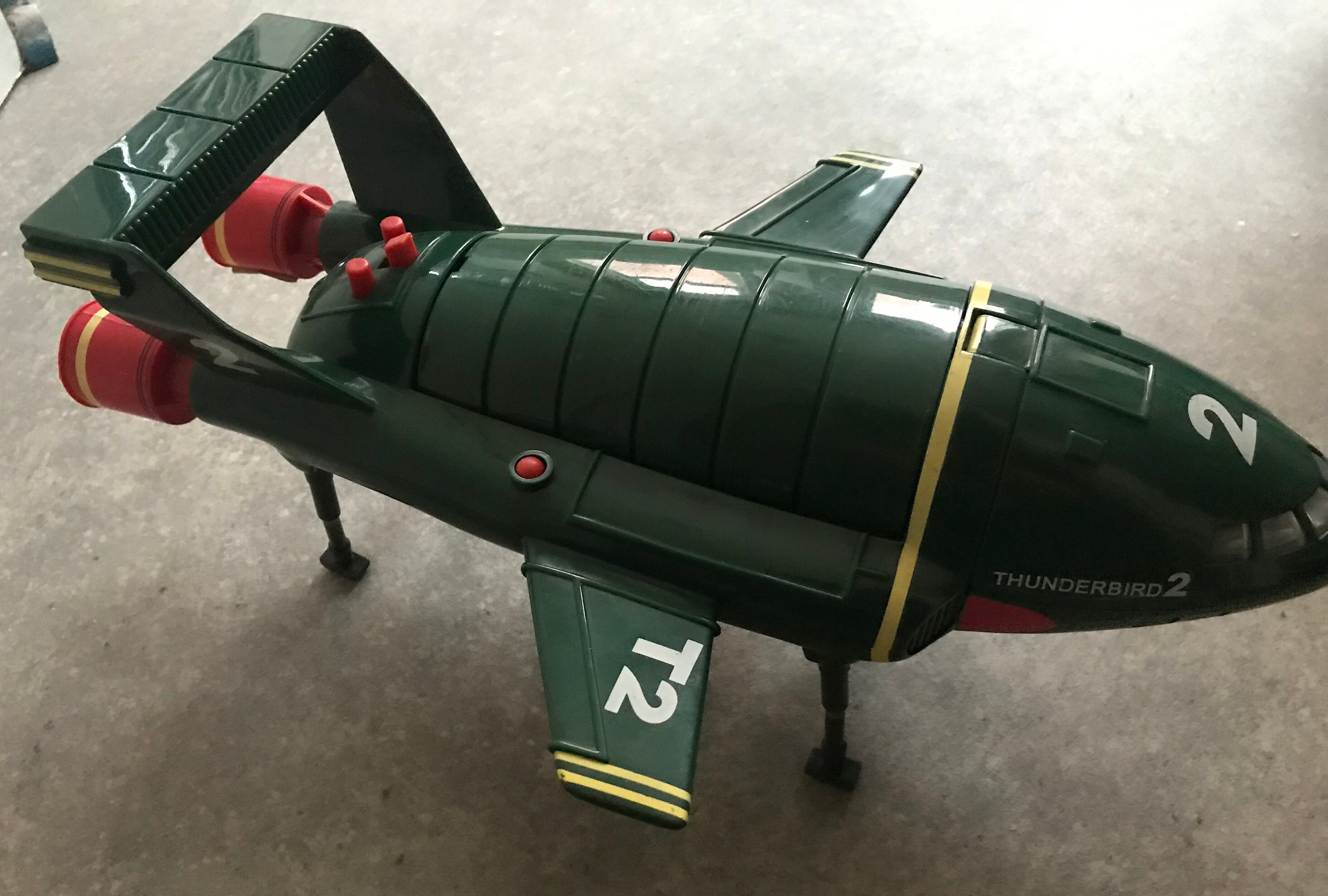 Thunderbirds 1 Model With Thunderbirds 4 Inside - Etsy