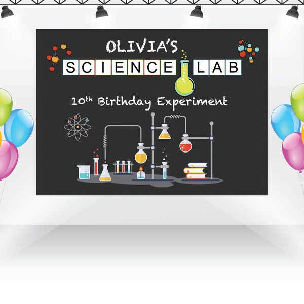 Science Banner - Etsy