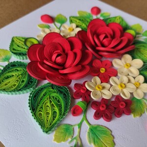 Quilling Art/handmade/paper Quilling Wall Art /unframed - Etsy