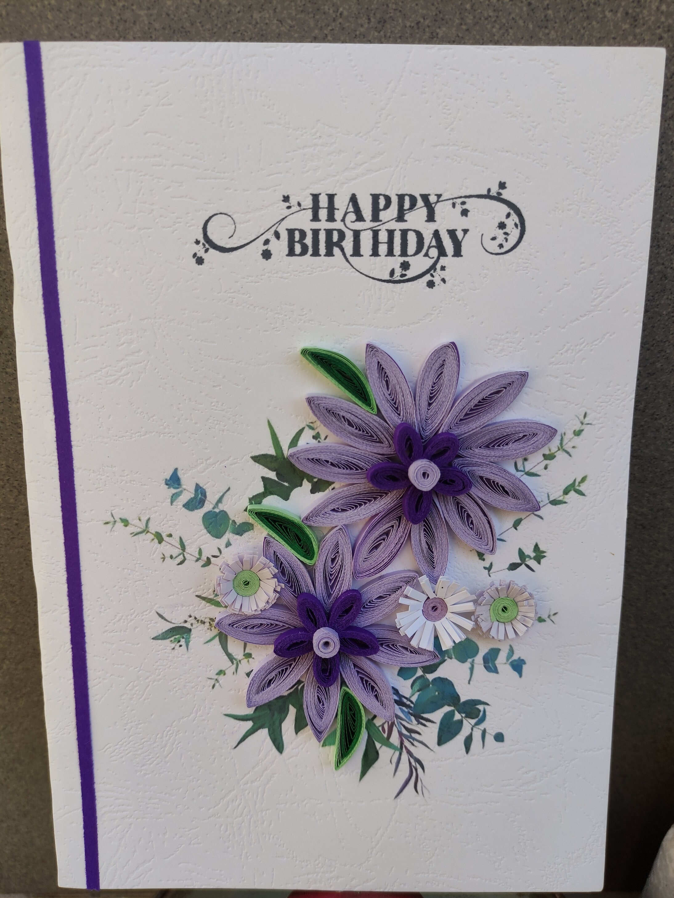 4 Quilled Cards/quilled Cards Set/paper Quilling/birthday Gift ...