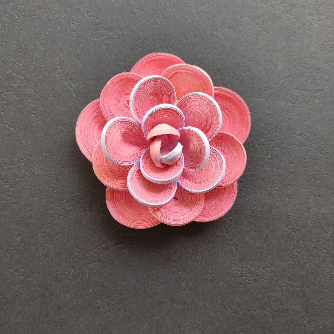 4PCS Paper Quilling Roses/quilling Flowers Lot/paper Quilling Flowers ...