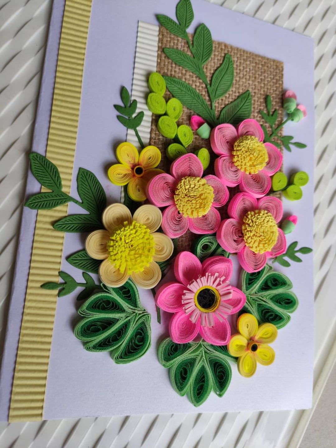 Quilled Card/card for Her/paper Quilling/birthday Card/quilling Card ...