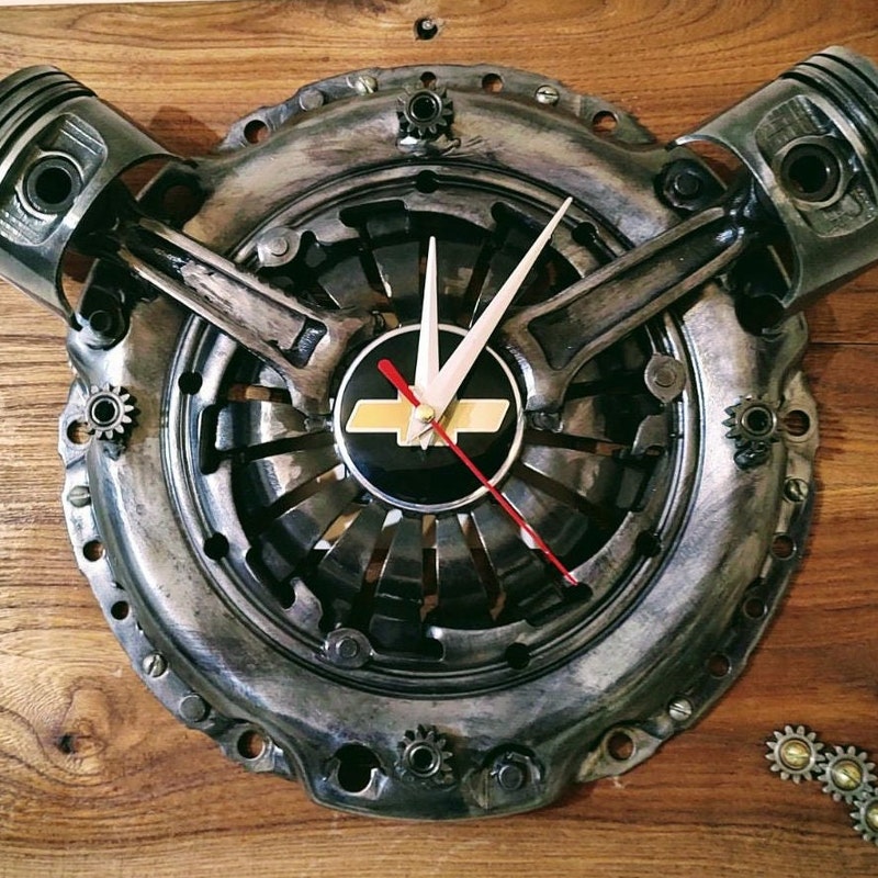 Plate Wall Clock - Etsy