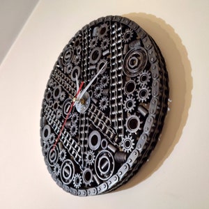 VW Volkswagen Theme Wall Clock Automotive Art Starter Gears & Chain ...