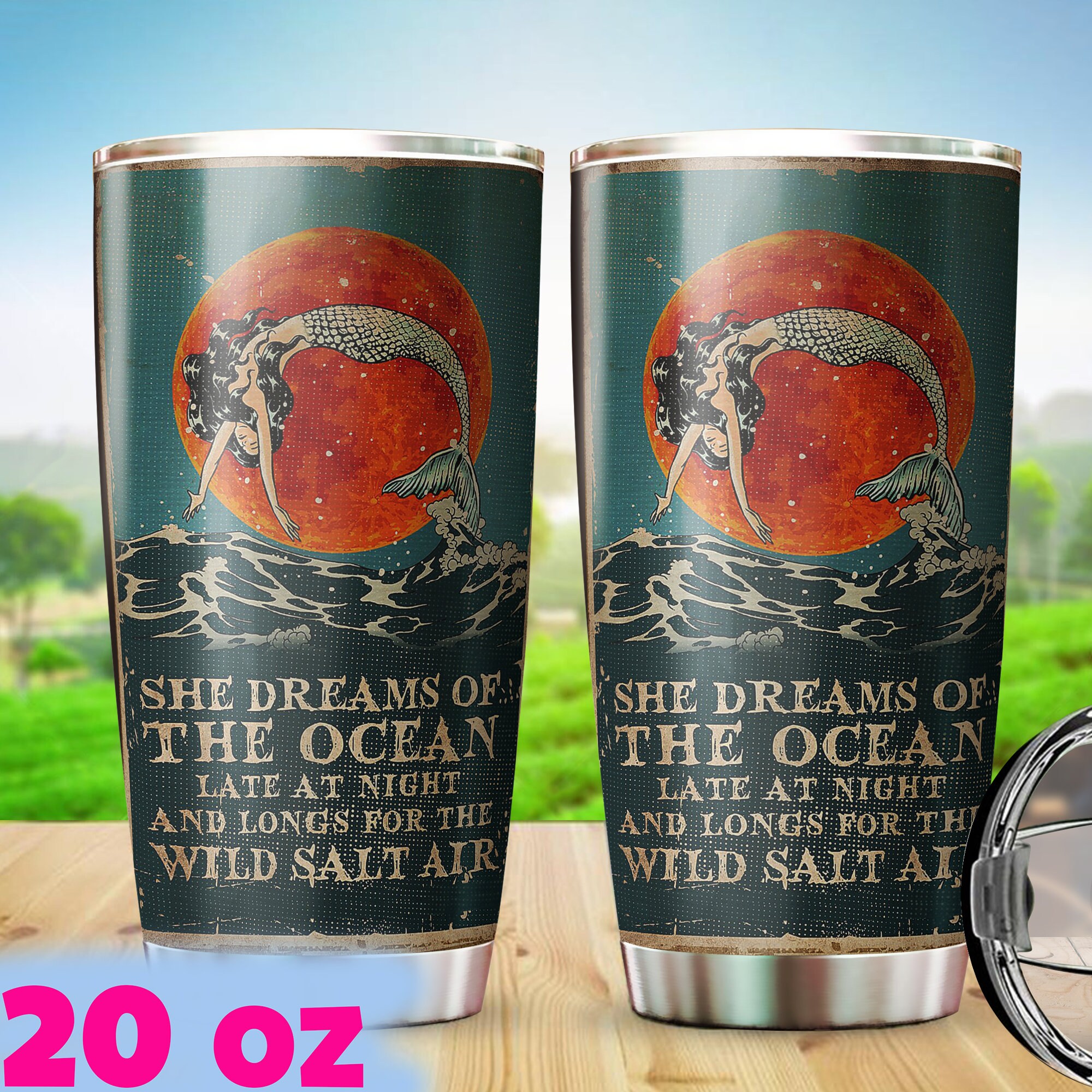 Personalized Beautiful Mermaid Frames Tumbler Gift for - Etsy