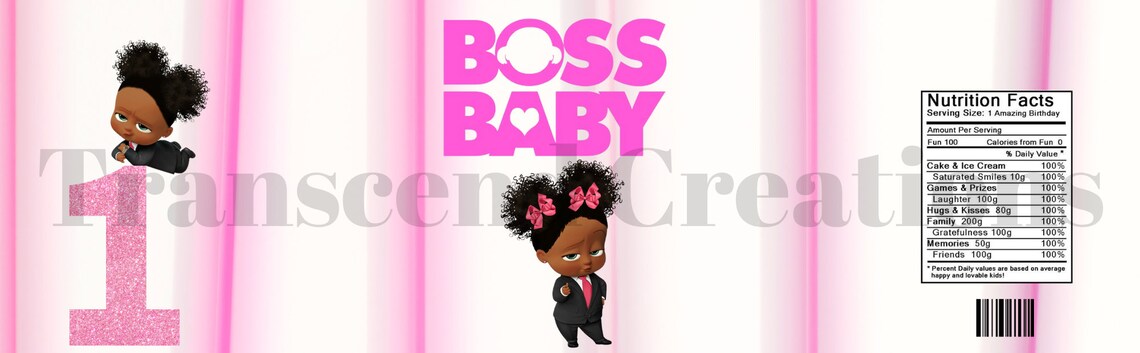 Boss Baby Pringle Wrap - Etsy