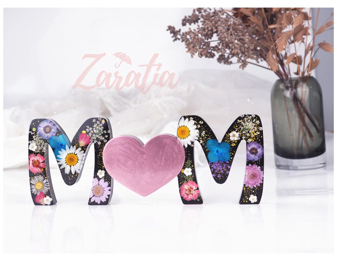 Love Letter Resin Mold, Mom Name Mold, Jewelry Making Silicone Mold ...