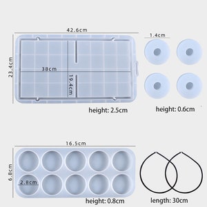Fast Sling Puck Game Mold, Bumper Chess Silicone Mold, Table Hockey ...
