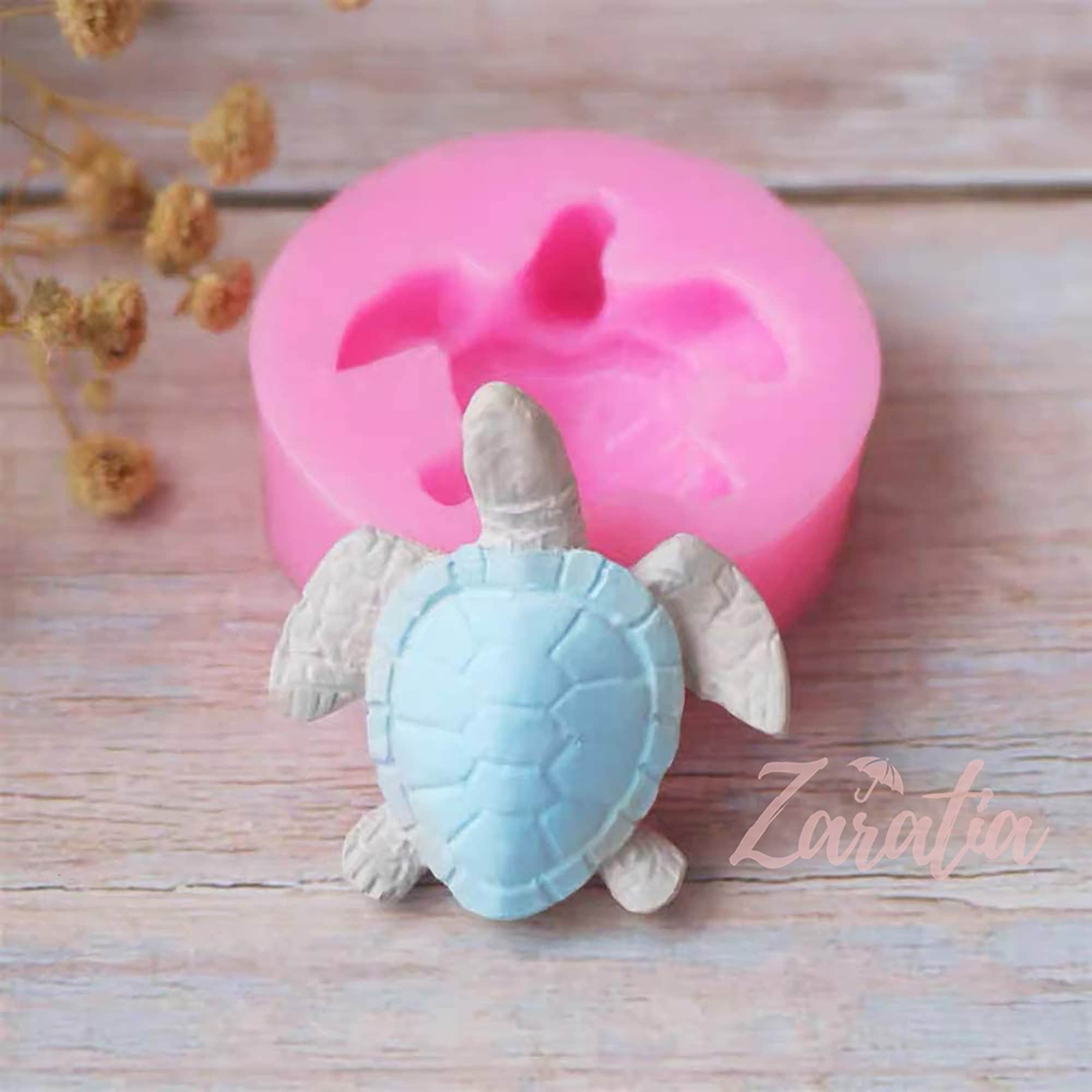 Baby Turtle Mold 3D Tortoise Sea Turtle Silicone Mold Cake | Etsy