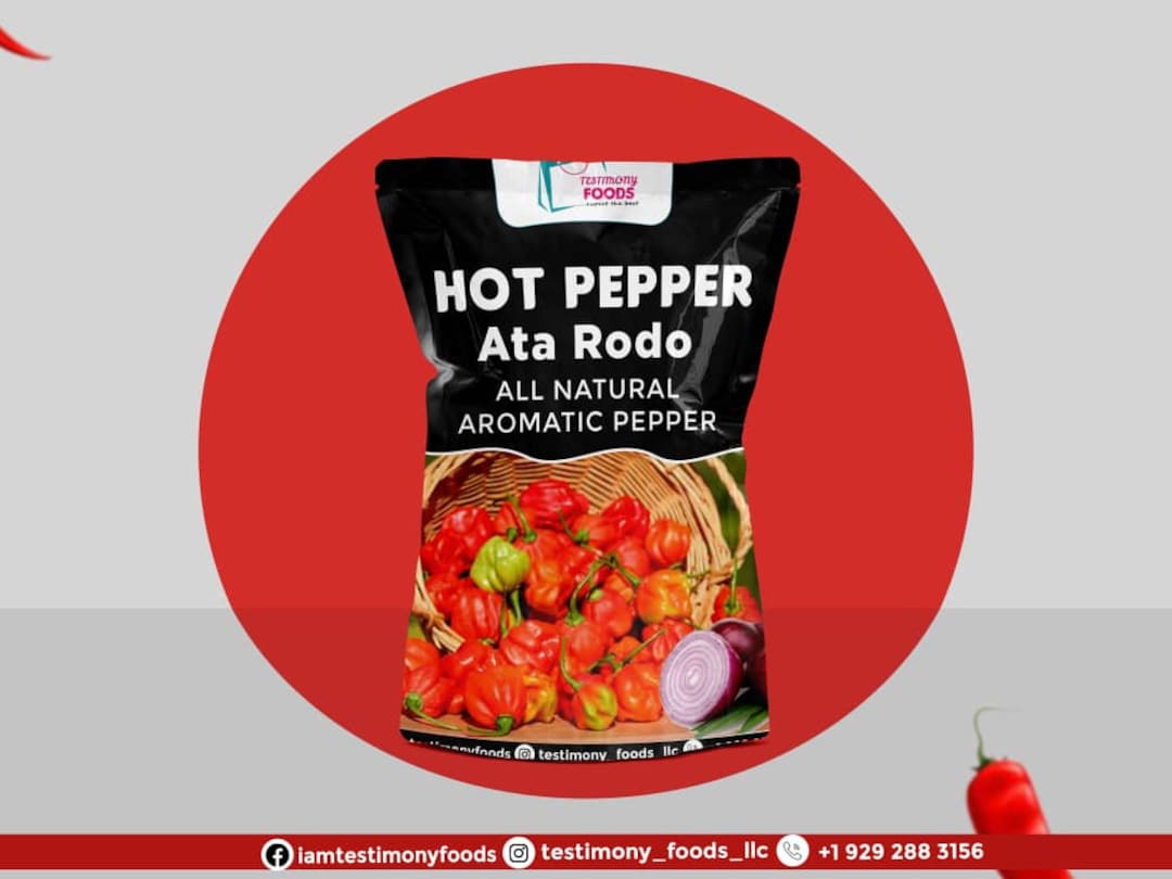 Hot Pepper Ata Rodo 16 Ounce - 1lb - Etsy