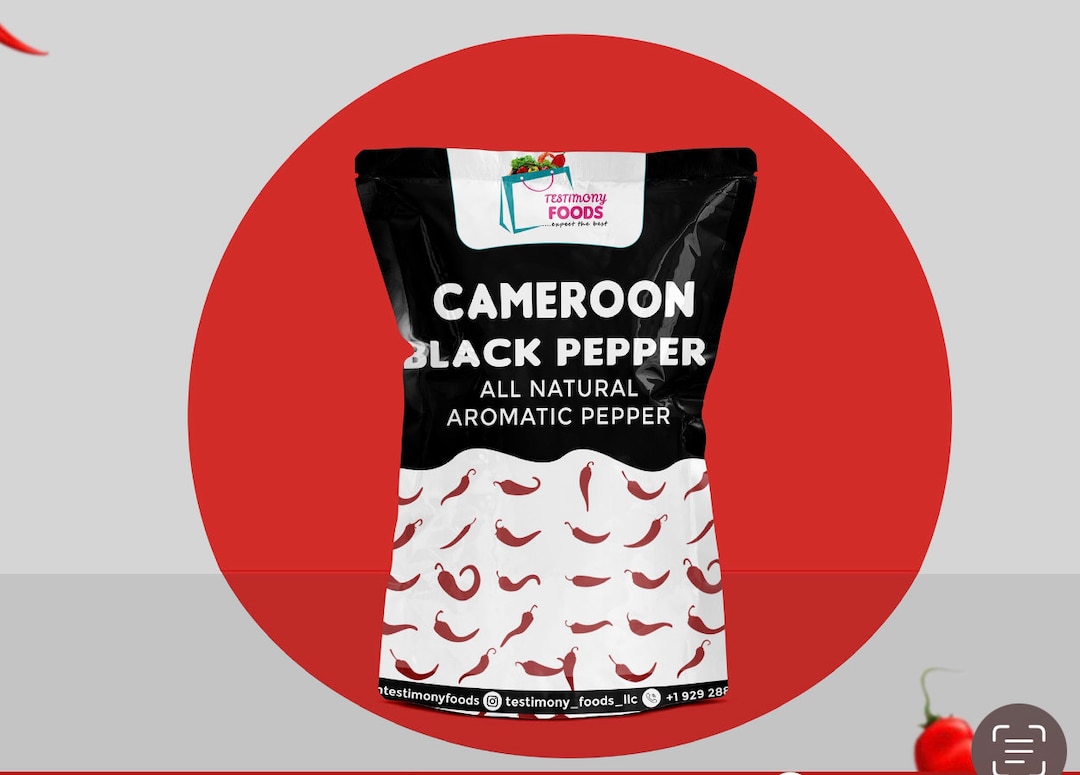 Grounded Hot Cameron Pepper / Black Pepper 16 Ounce/ 1.1 Lbs - Etsy