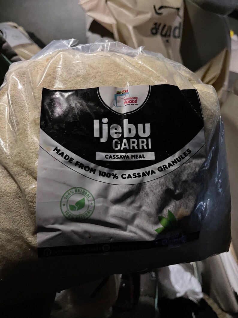 Ijebu Garri | Cassava Flakes - Etsy