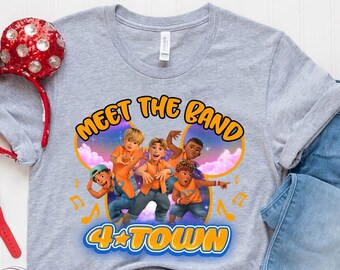 Four Town Shirt | Etsy