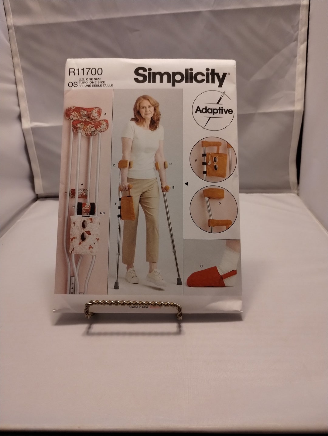 Adaptive Pattern, Crutch Pad Pattern, Carry Bag Pattern, Toe Cover ...