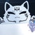 Gojo Satoru & Geto Suguru Cat Peeker Vinyl Decal Bundle Gojo Catoru ...