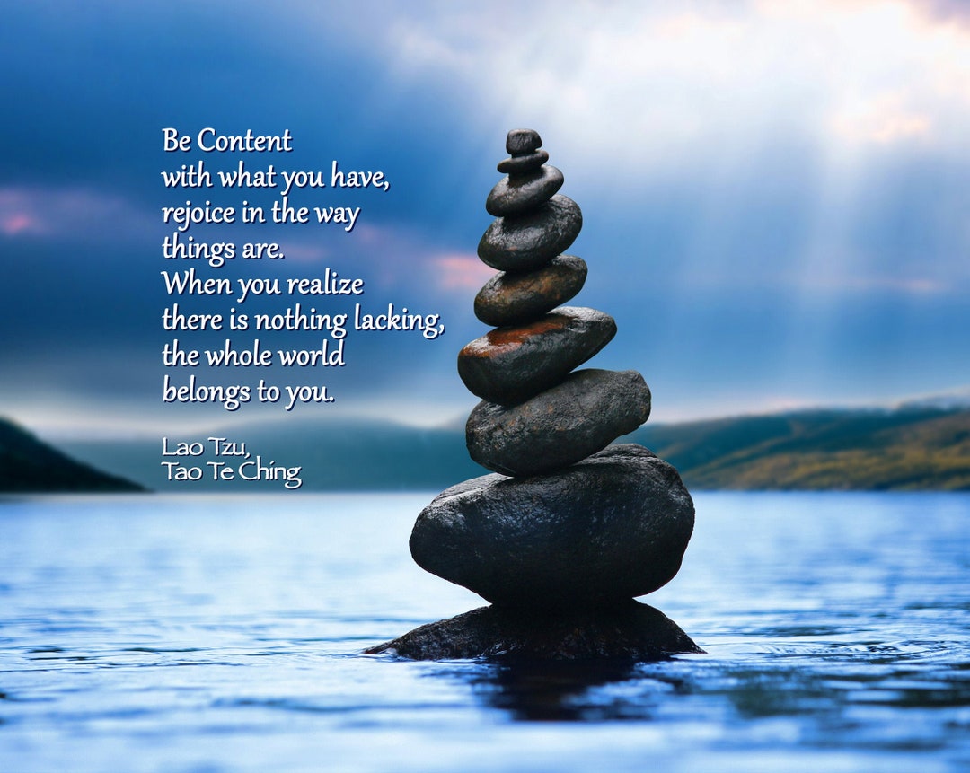 Water Stones Poster, Nature Art, Tiny House, Spiritual Art, Taoism ...