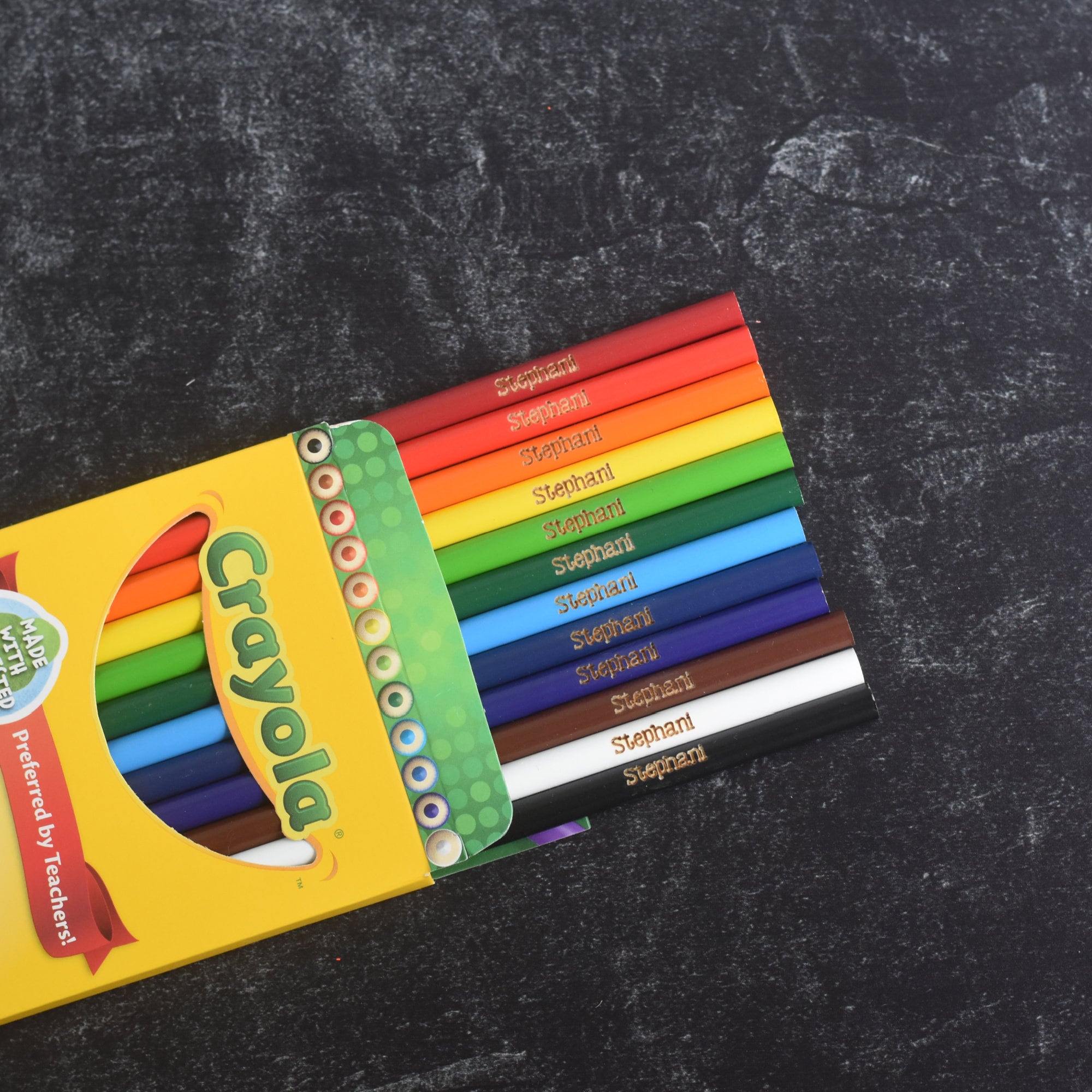 Personalized Colored Pencils, Custom Pencils, Engraved Pencil, Teacher ...