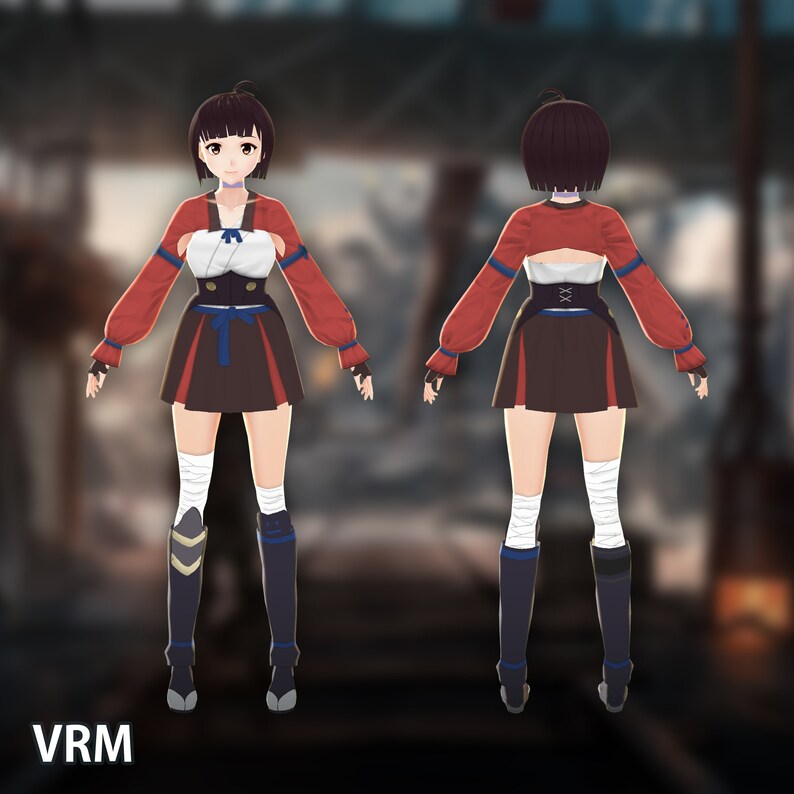 VRM File Character Vroid VRM Character: Costume From - Etsy