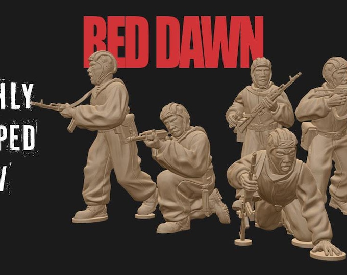 28mm Red Dawn VDV by Miska Miniatures - Etsy