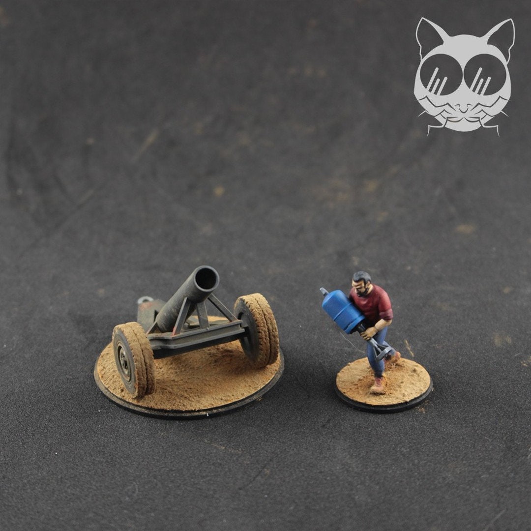 28mm Hell Cannon by Miska Miniatures - Etsy