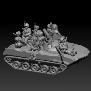 1/100 Scale VDV BMD Miniatures by Army Bits - Etsy
