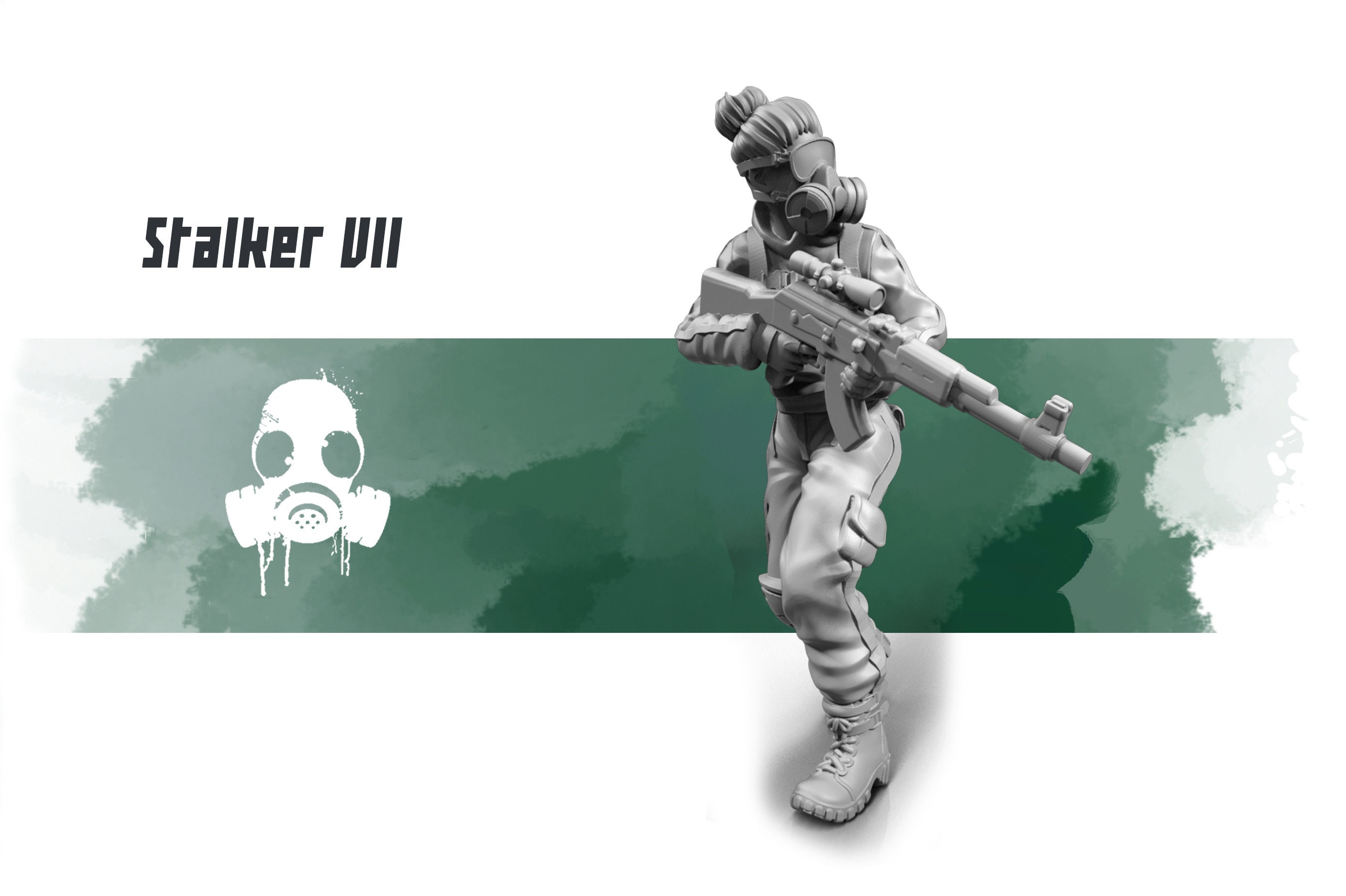 28mm Post Apocalyptic Stalkers by Orzol Studio - Etsy