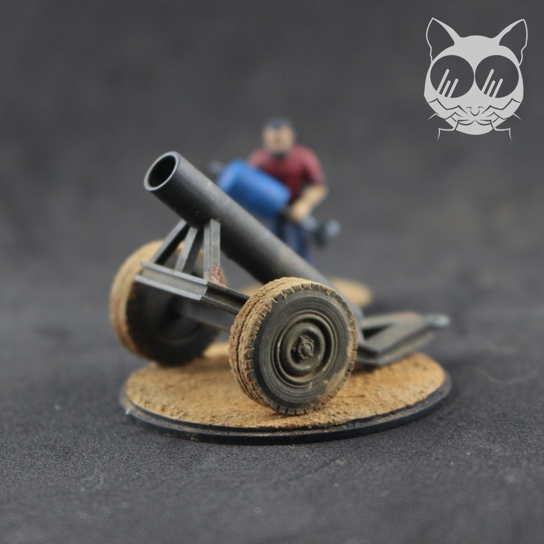 28mm Hell Cannon by Miska Miniatures - Etsy
