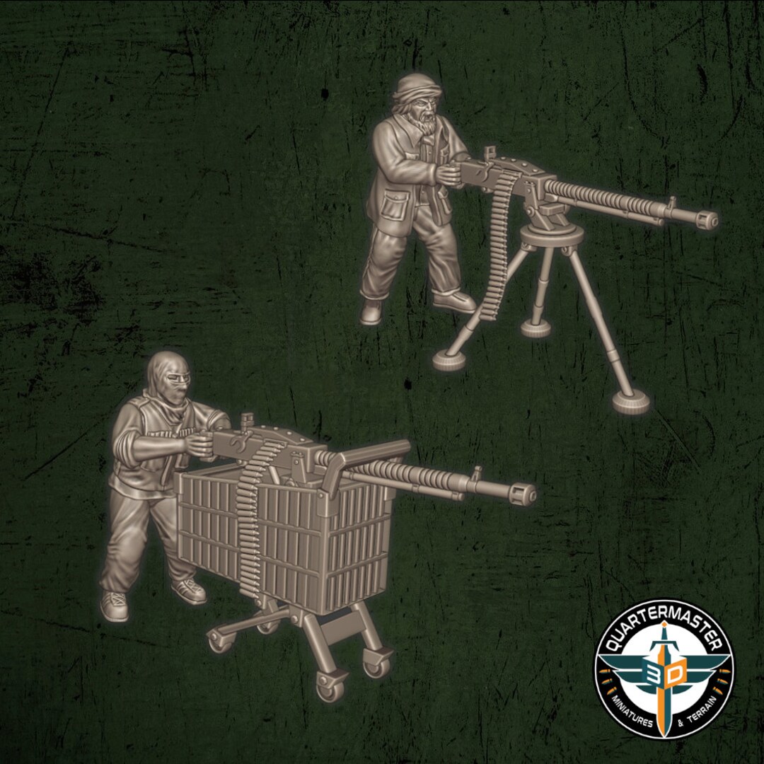 28mm Insurgent Special Weapon Models by Quartermaster 3D - Etsy