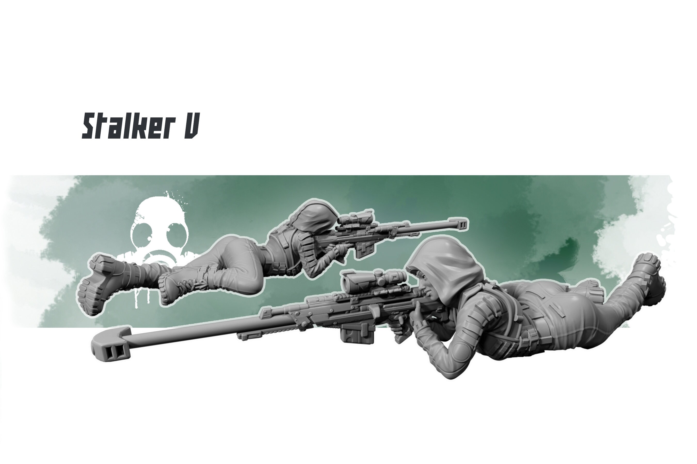 28mm Post Apocalyptic Stalkers by Orzol Studio - Etsy