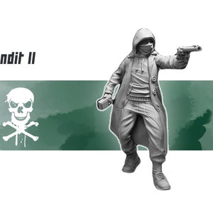 28mm Post Apocalyptic Bandits by Orzol Studio - Etsy