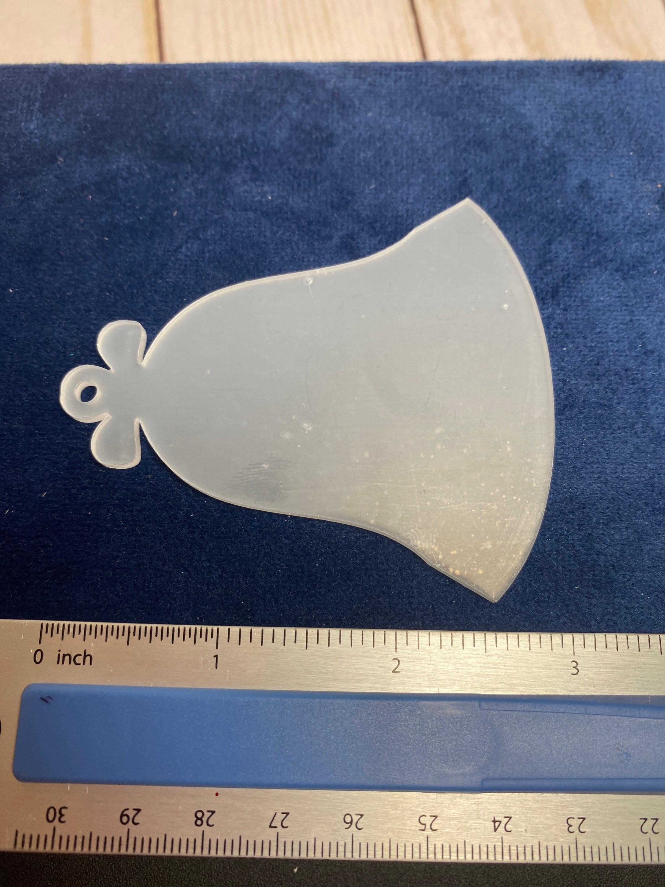 Bell Clear Acrylic Blanks Christmas Church Choir Bell Resin - Etsy