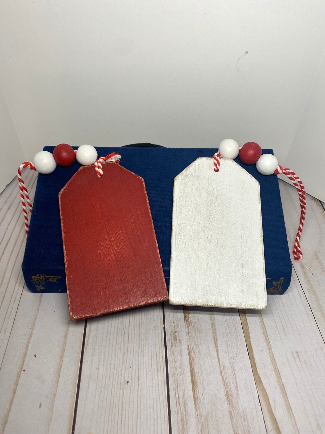 Large Blank Wooden Tags Painted Wooden Tags Unfinished Wooden Gift Tags ...