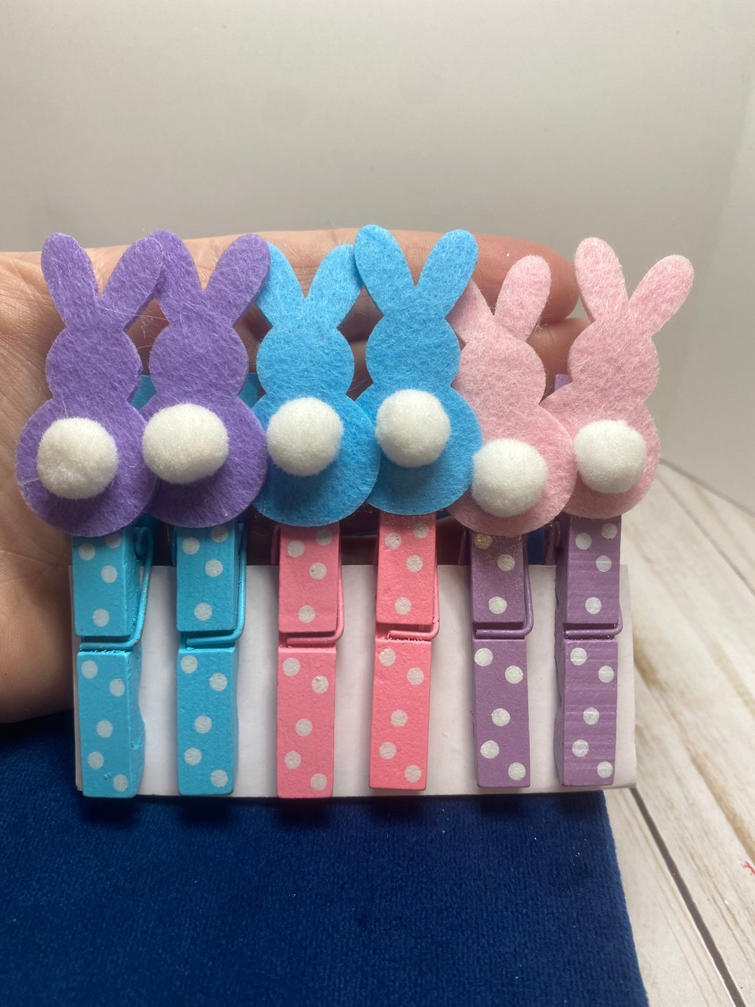 Easter Bunny Clothespins, Easter Bunny Clips, Easter Stationary ...