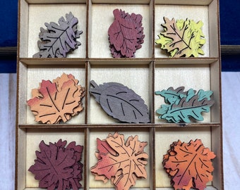Miniature Wooden Leaves - Etsy