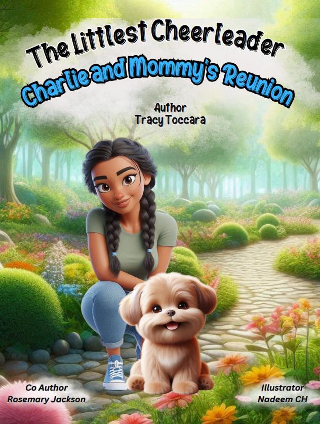 The Littlest Cheerleader: Charlie and Mommy's Reunion - Etsy