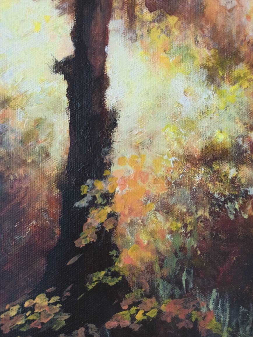 WALZER A-MOLL // 80 X 60 Cm Acrylic Painting Signed Original - Etsy