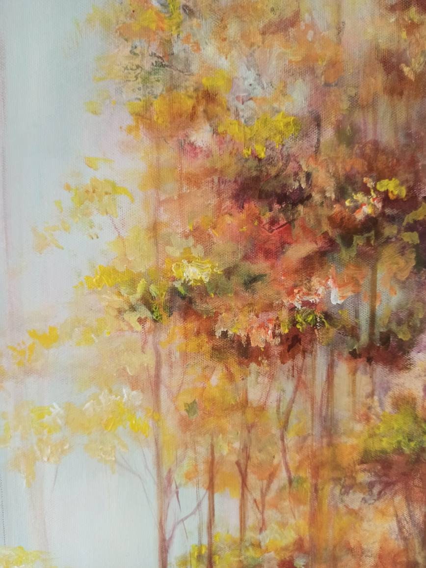 WALZER A-MOLL // 80 X 60 Cm Acrylic Painting Signed Original - Etsy