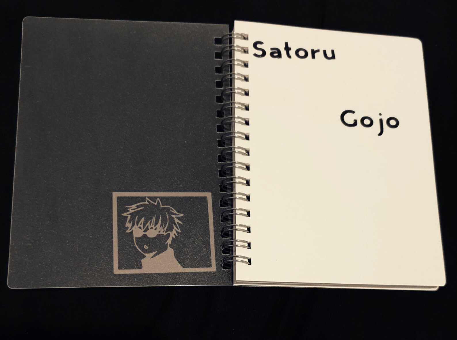 Anime Gojo Jujutsu Kaisen Note Book | Etsy