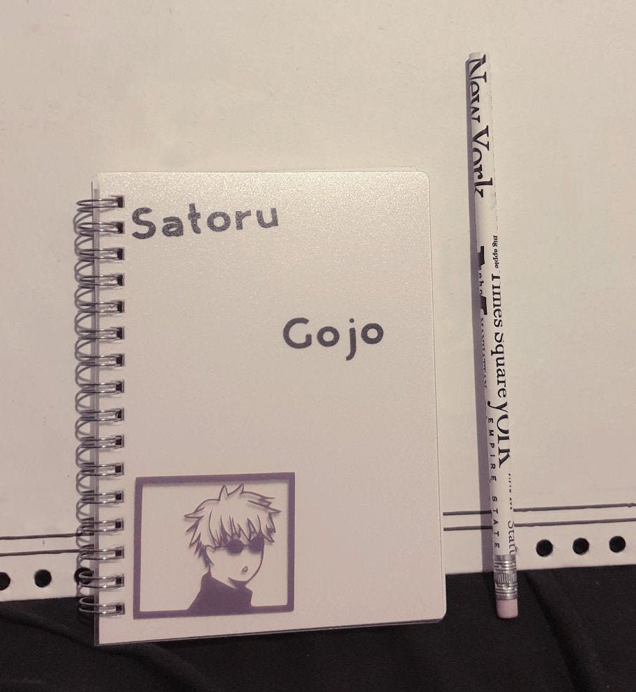 Anime Gojo Jujutsu Kaisen Note Book | Etsy