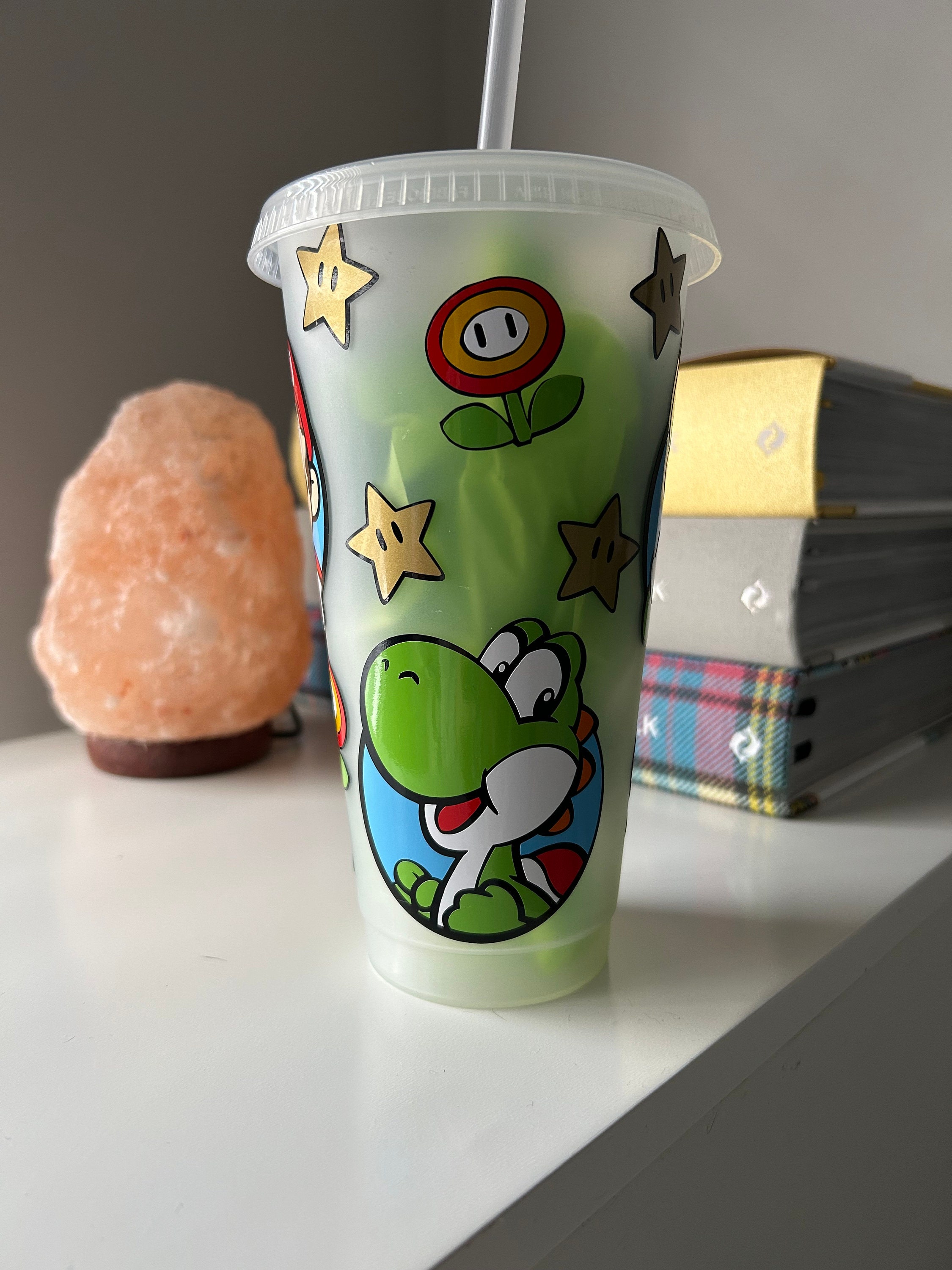 Super Mario Cup Mario Luigi Yoshi Toad Gaming Nintendo Cold Cup ...