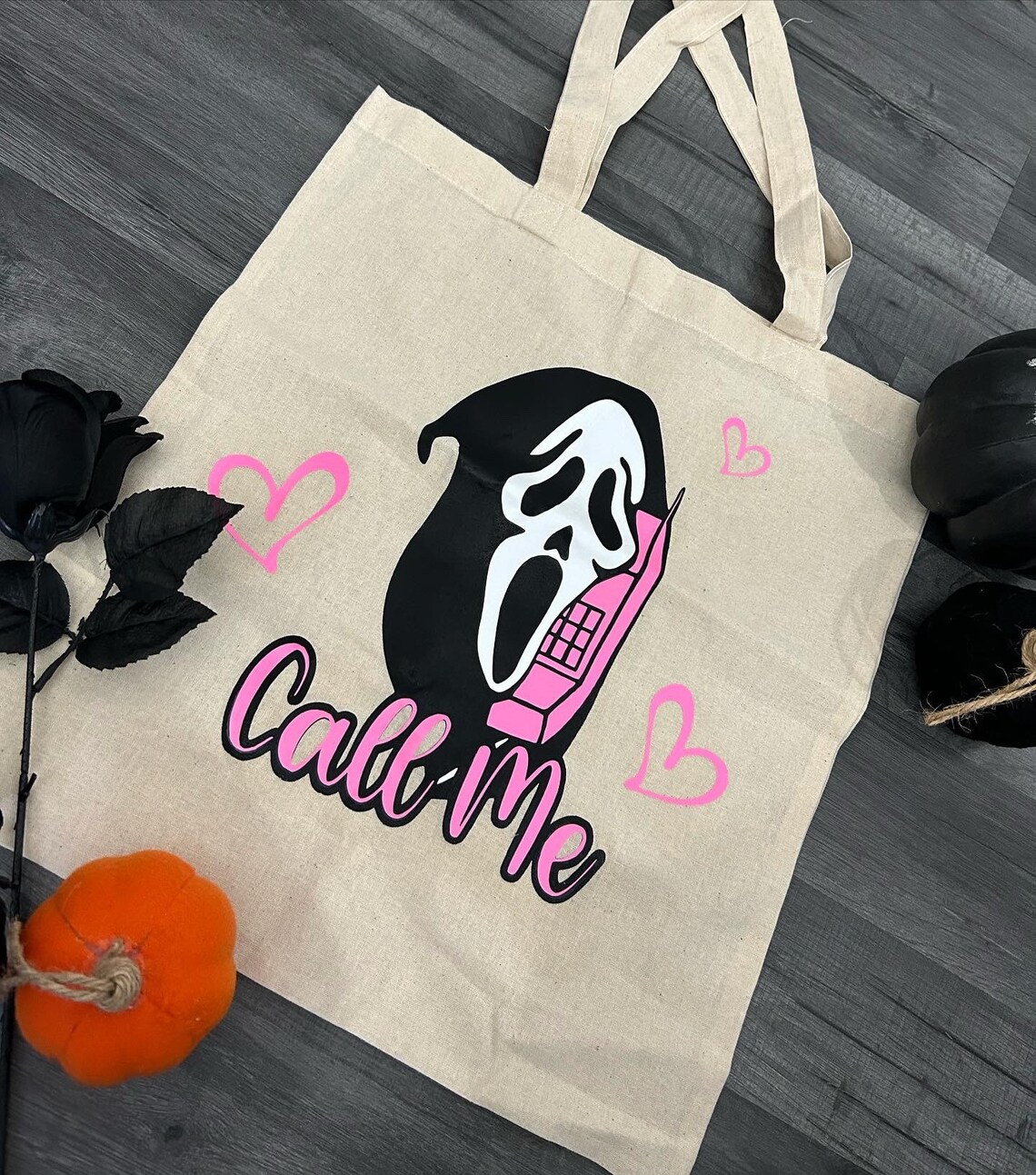 Halloween Ghost Face Tote Bag Bag Gift Tote Bag Shopping - Etsy