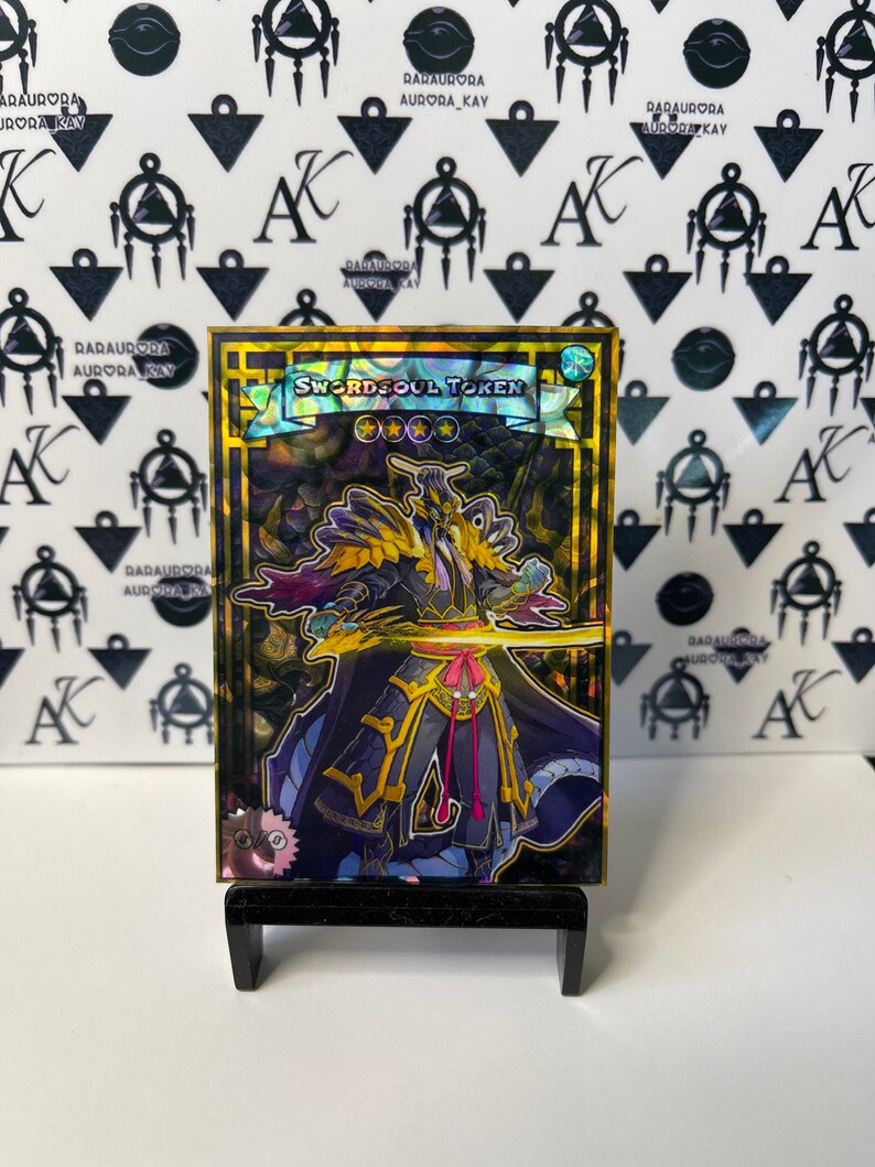 Yu-gi-oh Field Centers, Sword Soul Tokens Bundles Available - Etsy